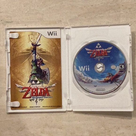 Nintendo | Other | The Legend Of Zelda Skyward Sword Wii Game Nintendo ...